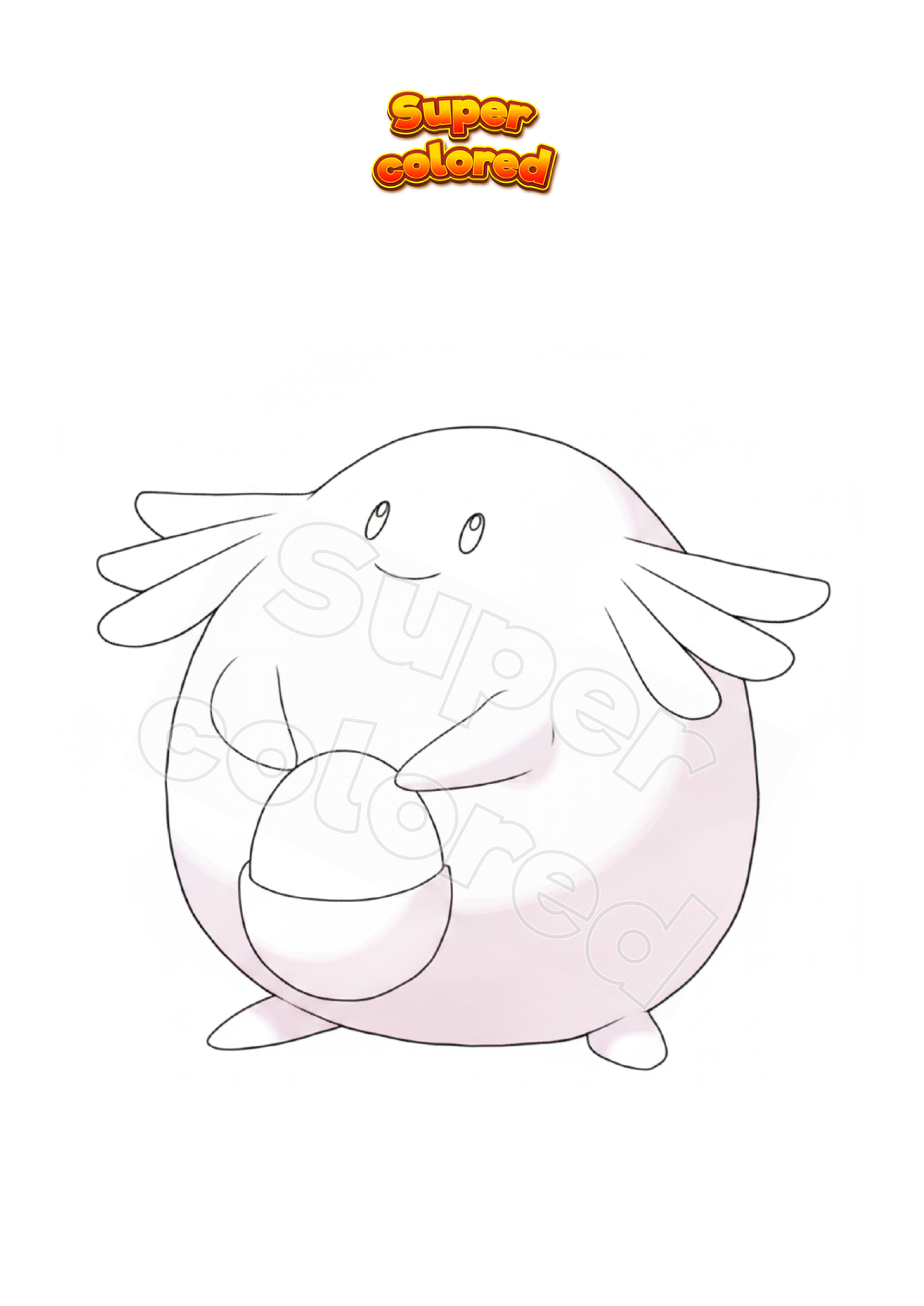 Ausmalbild Marill Pokemon Pokopia