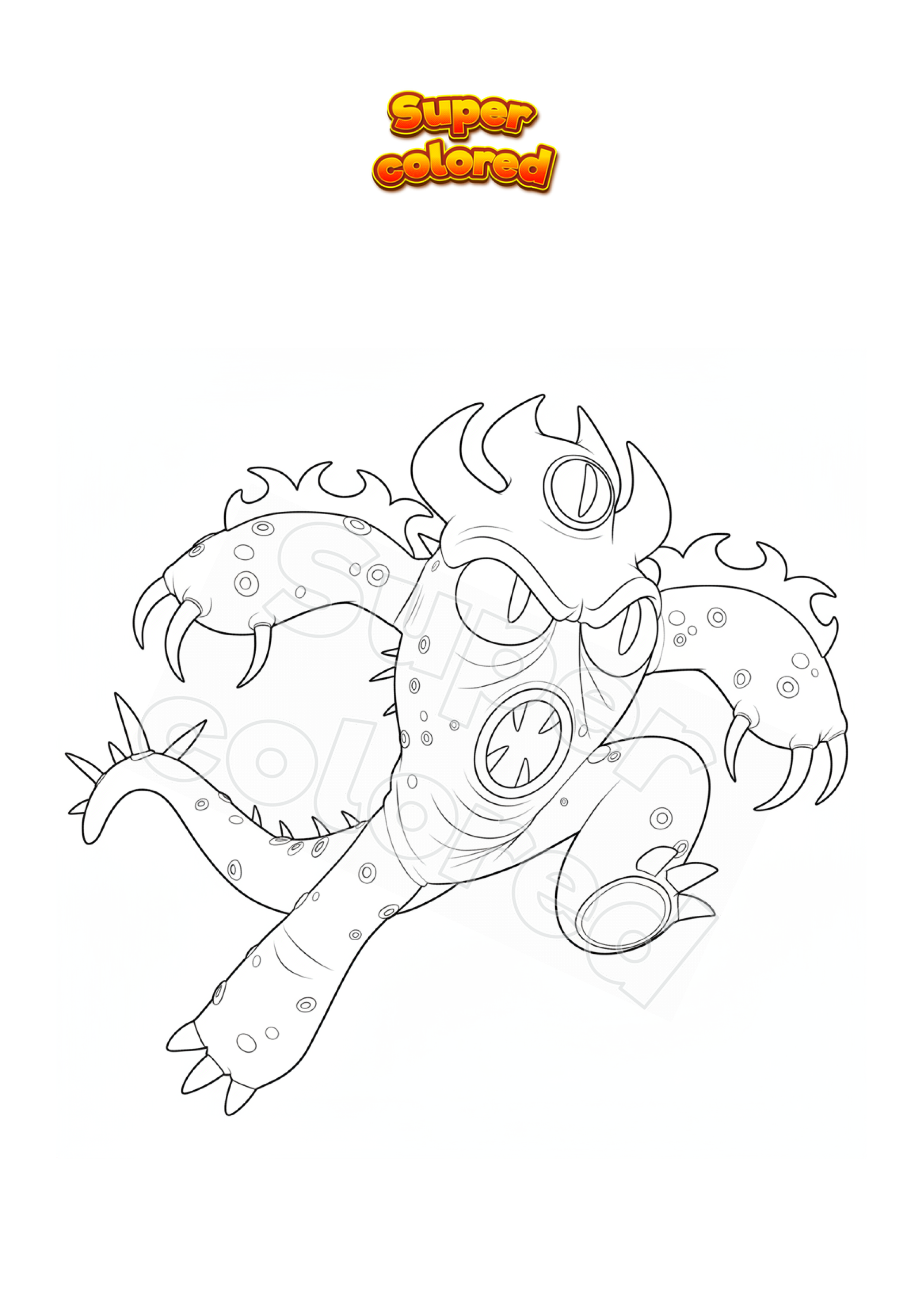 Ausmalbild Fred der Superheld in Big Hero 6