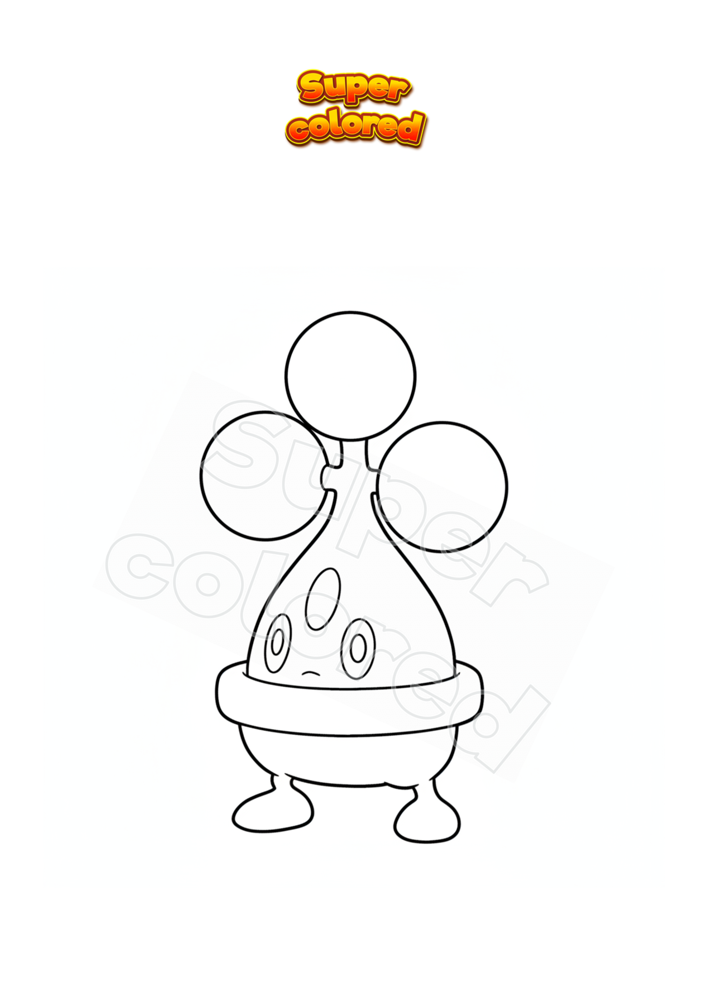 Coloriage Persian Pokemon Pokopia