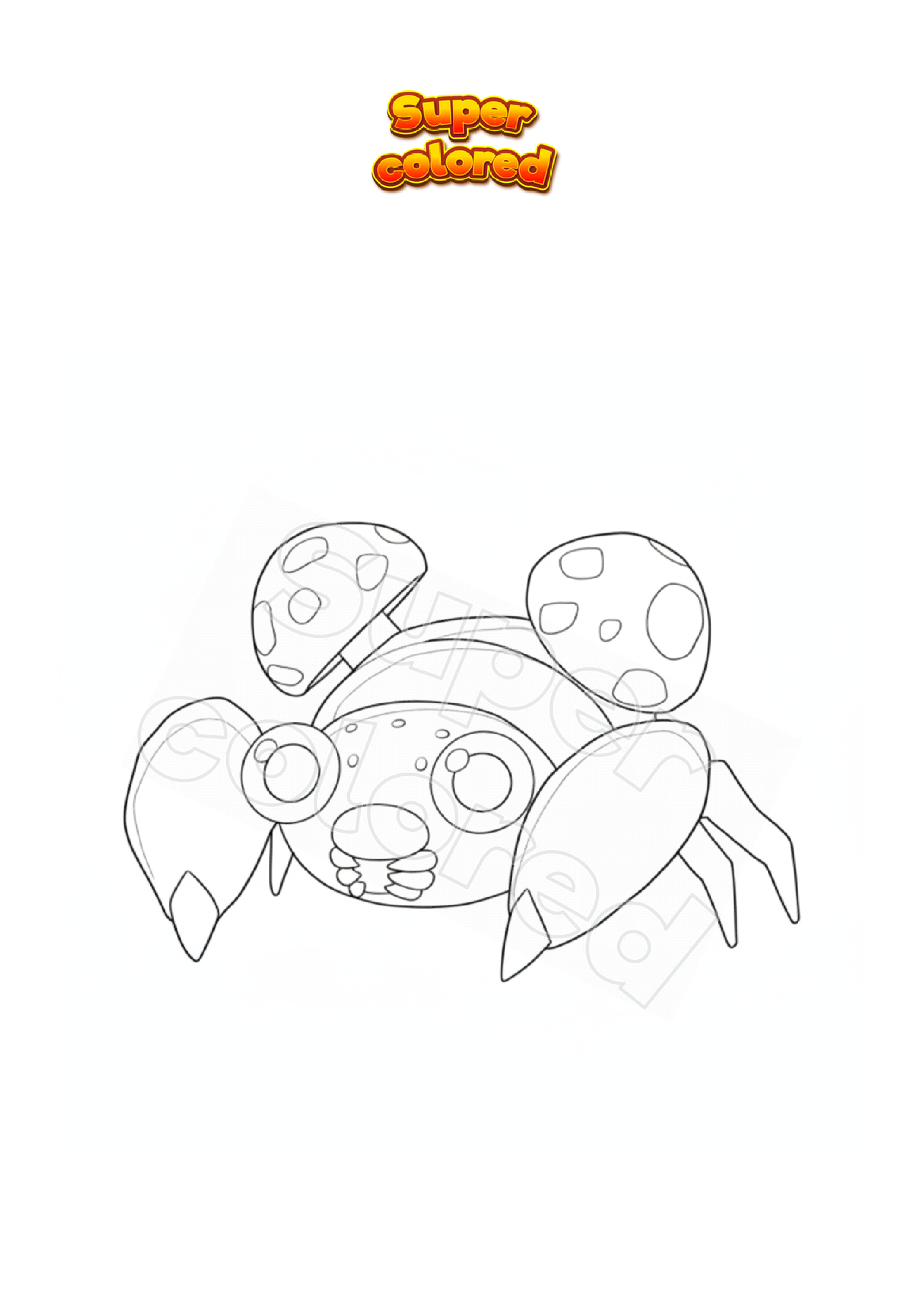 Coloring page Pawmot Pokemon Pokopia