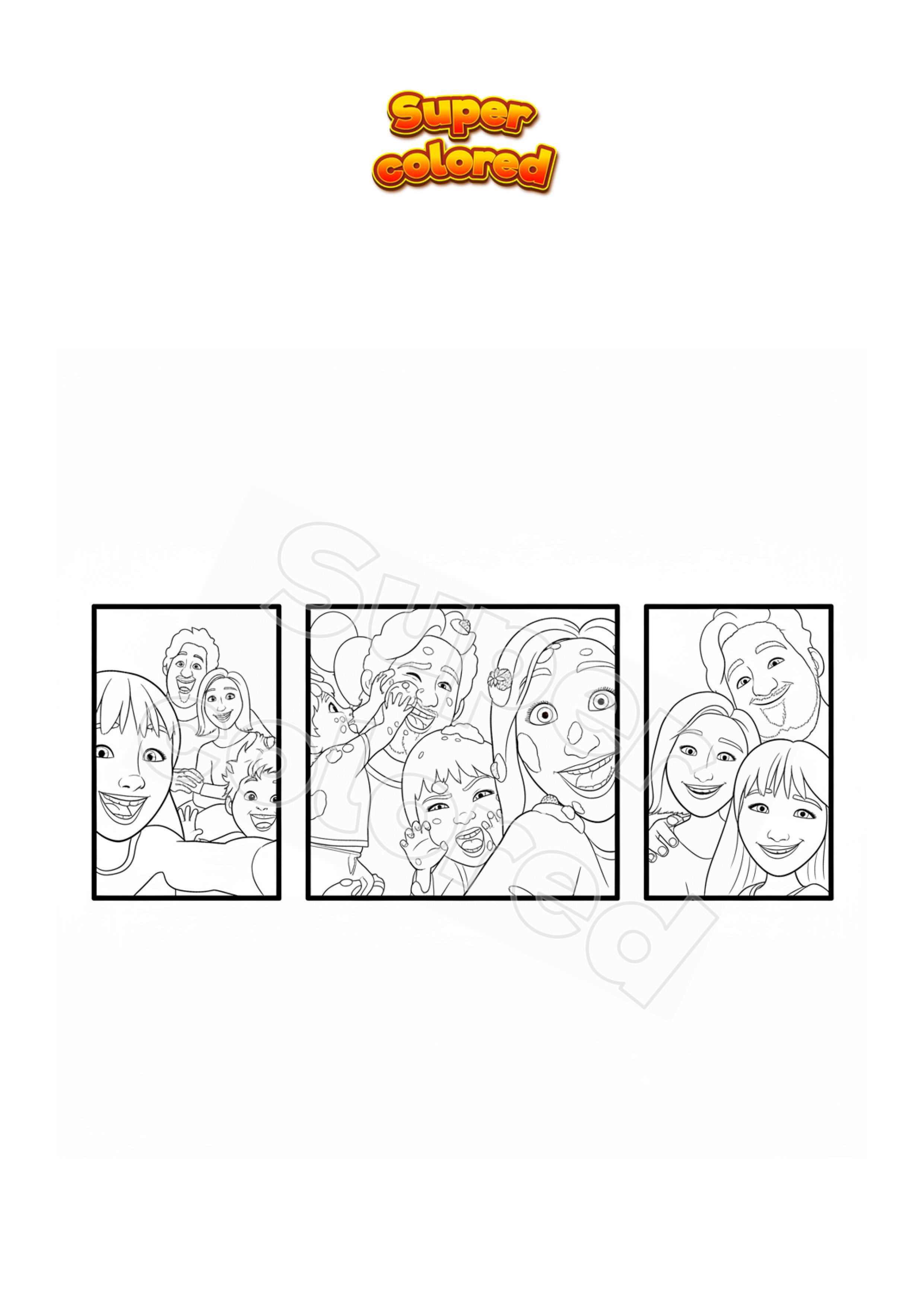 10 Coloring Pages In your dreams