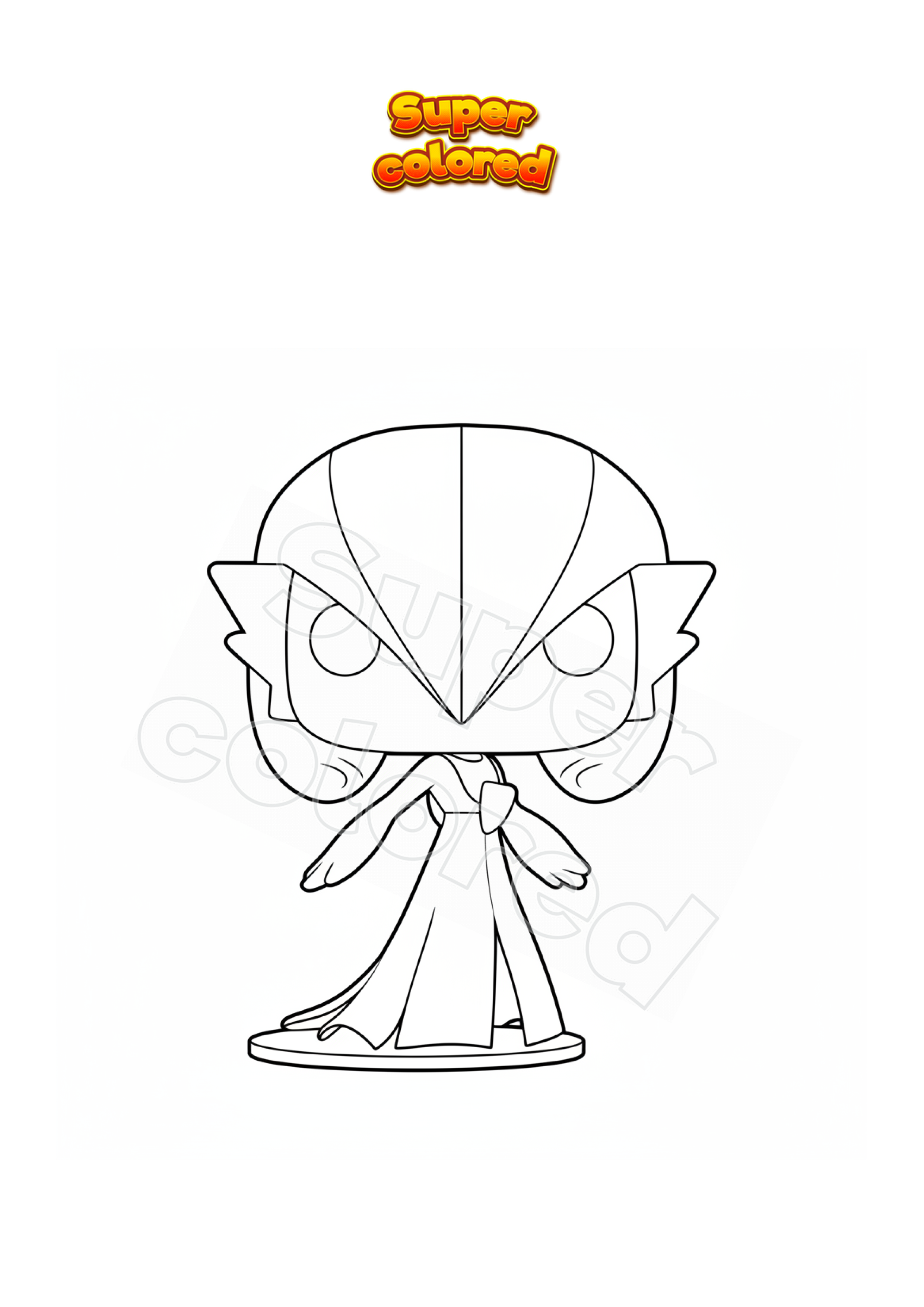 Disegno Da Colorare Pokemon Absol Funko